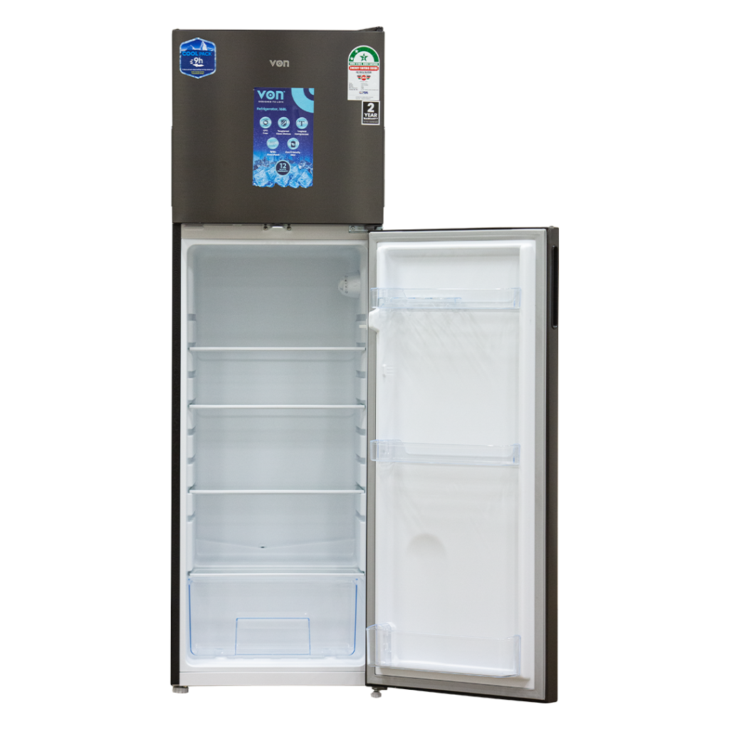 Von VART-25DMS 168L Double Door Fridge - Kitchen.co.ke